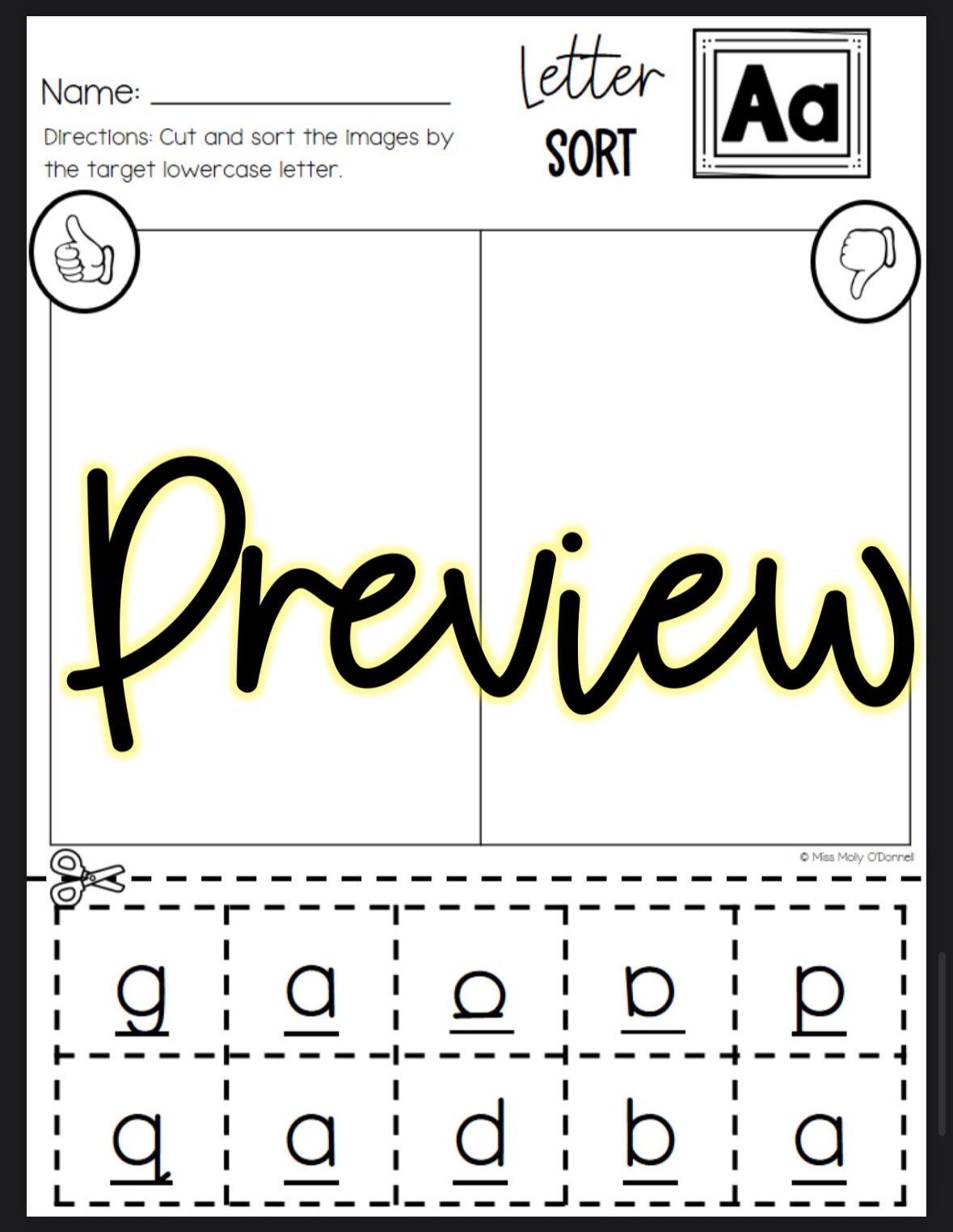 Alphabet and Letter Sound Curriculum Kindergarten ABC Busy Book ...