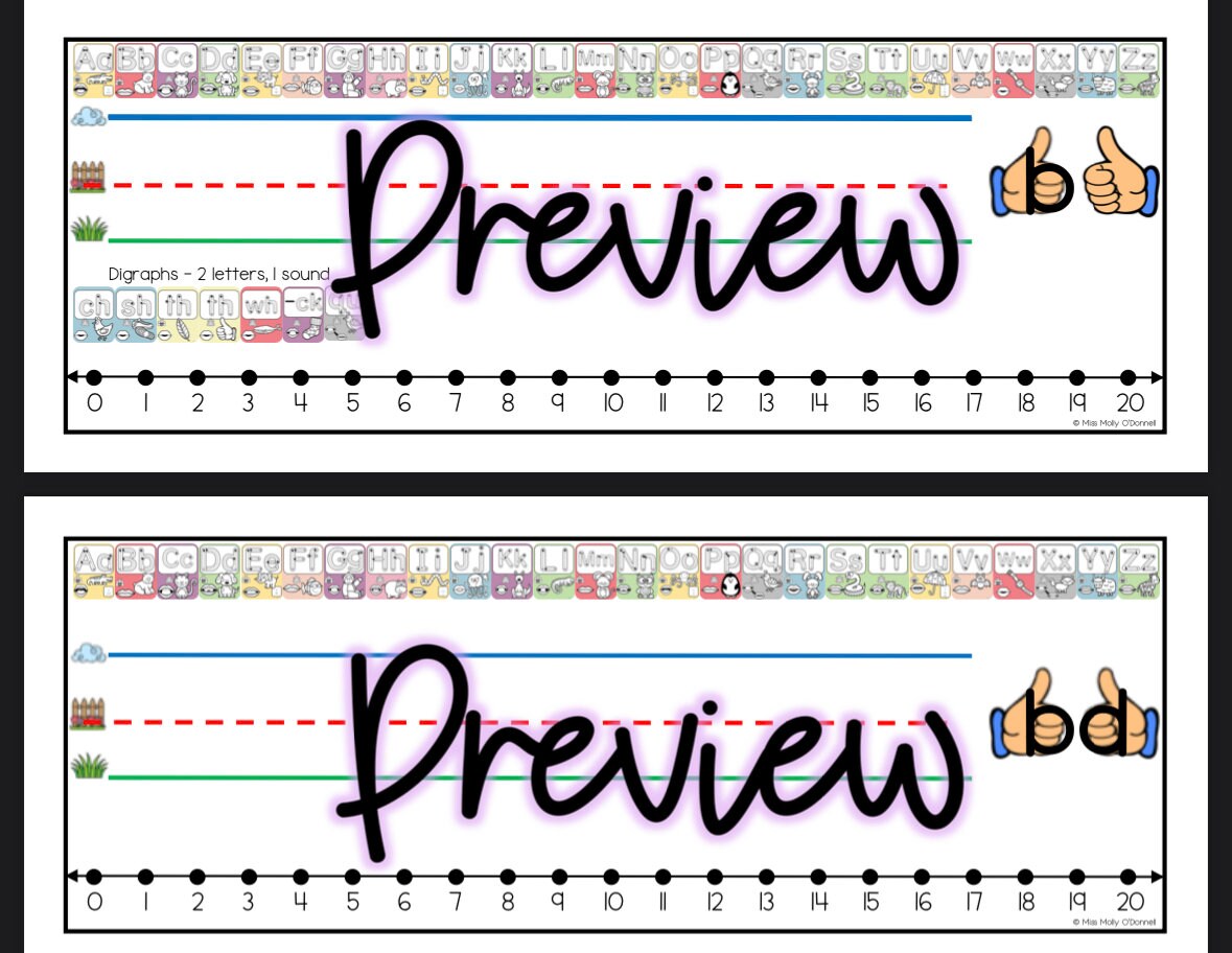Kindergarten 1st Grade Desk Name Plates, Back to School Phonics Name ...