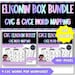 Phonics Orthographic Mapping MEGA BUNDLE: CVC Elkonin Boxes Printables ...
