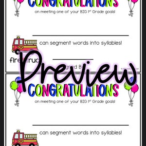 First Grade Assessment, Student Data Tracking Binder, 1st Grade Binder ...