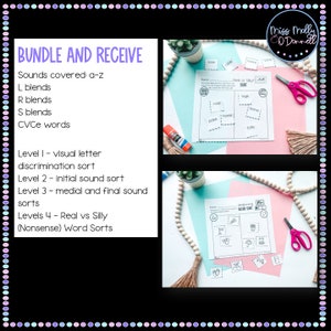 CVC Decoding Words Worksheets, CVC Reading Activities, Kindergarten ...