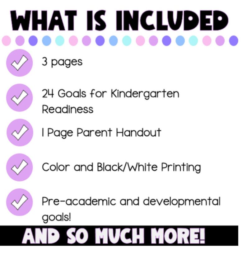 Kindergarten Readiness Checklist, Kindergarten Assessments, Ready for ...