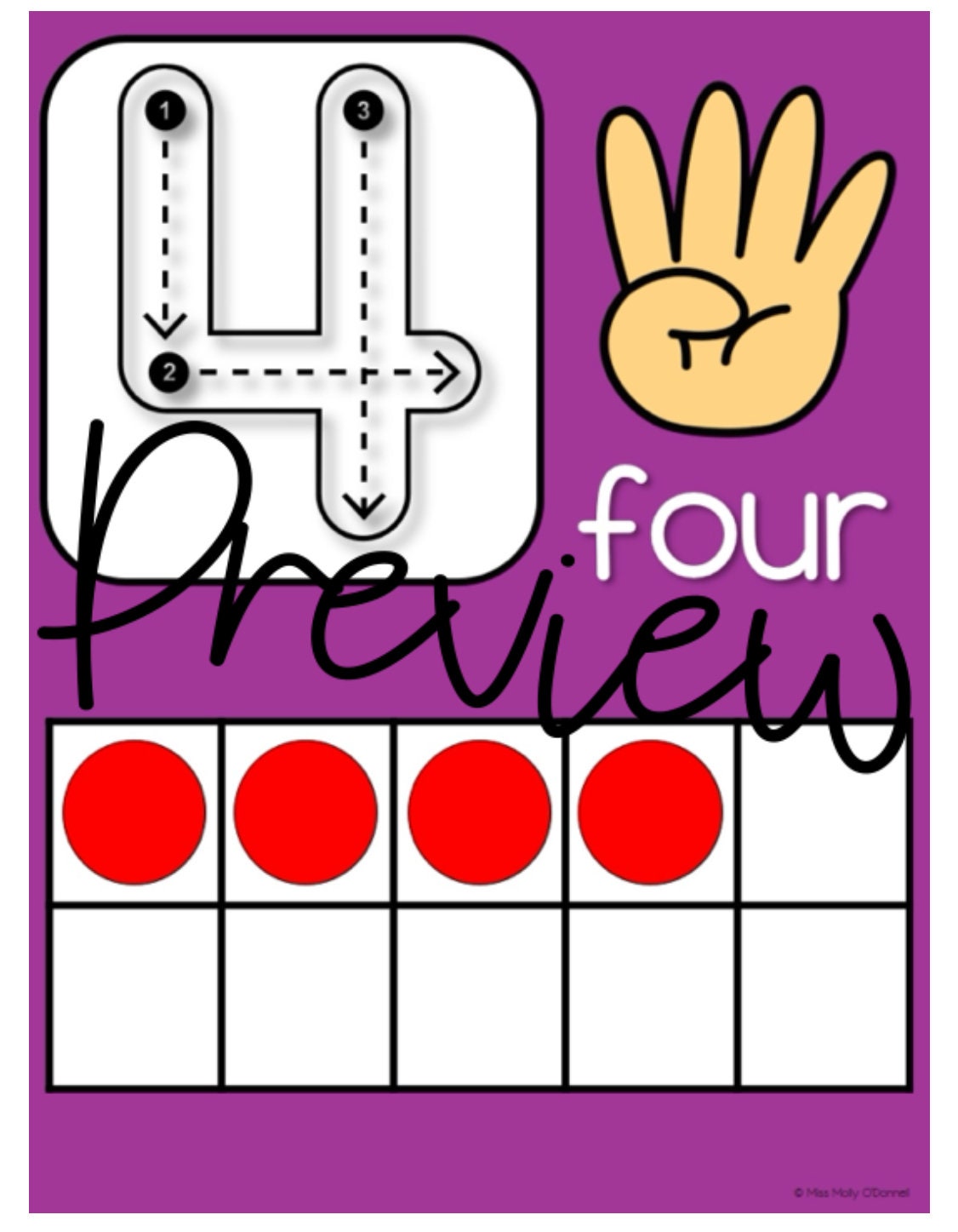 Ten Frame Number Posters: Bight Rainbow Classroom Decor for Homeschool ...