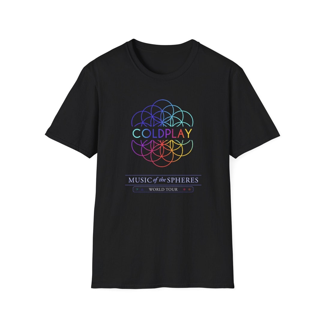 Coldplay Shirt, Music of the Spheres, World Tour, Unisex - Etsy