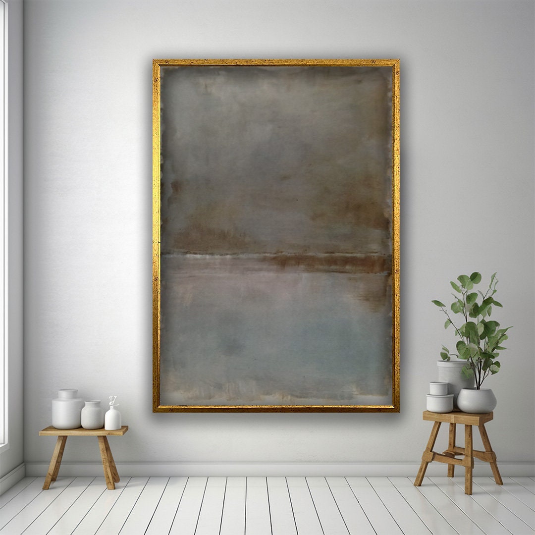 Mark Rothko Canvas Art, Mark Rothko Grey Canvas, Mark Rothko Home Art ...
