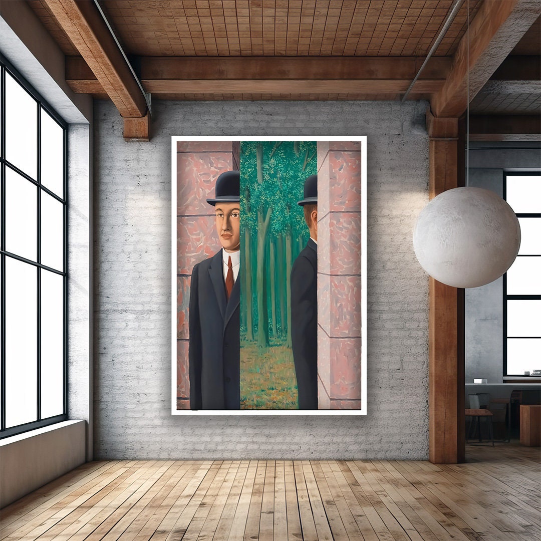 Rene Magritte Canvas Print, Rene Magritte Wall Art, the Son of Man Art ...