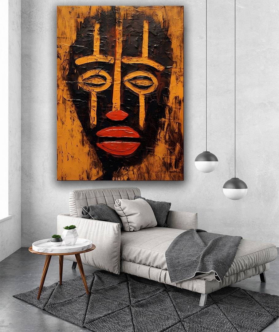 Jean Michel Basquiat Wall Art Print, Basquiat Style Abstract Exhibition ...