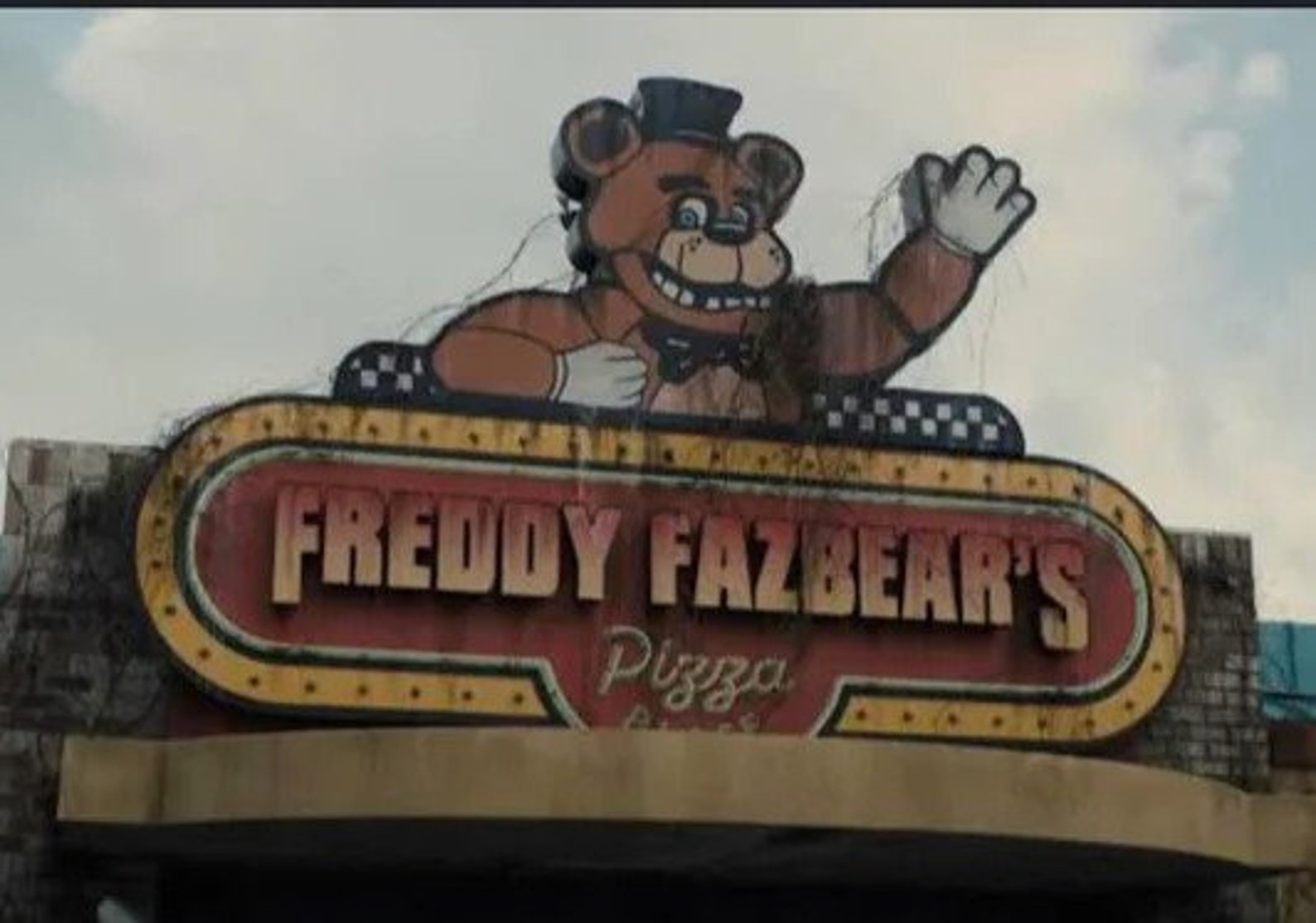 Five Nights at Freddy's "freddy Fazbear's Pizza Place" 3D Sign Wall ...