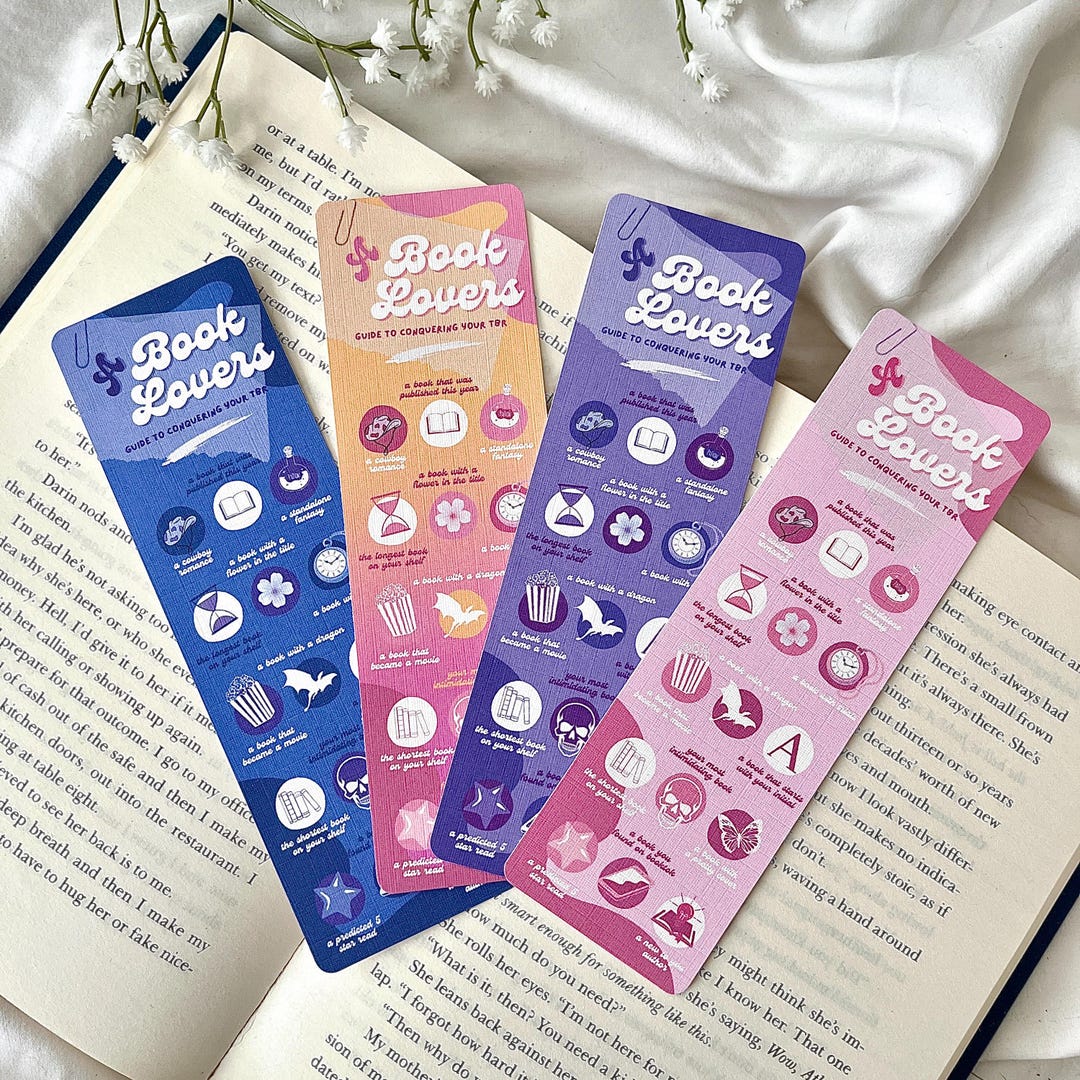 TBR Bookmark | Bookish Bookmark | Book Gift | Fun Bookmark - Etsy