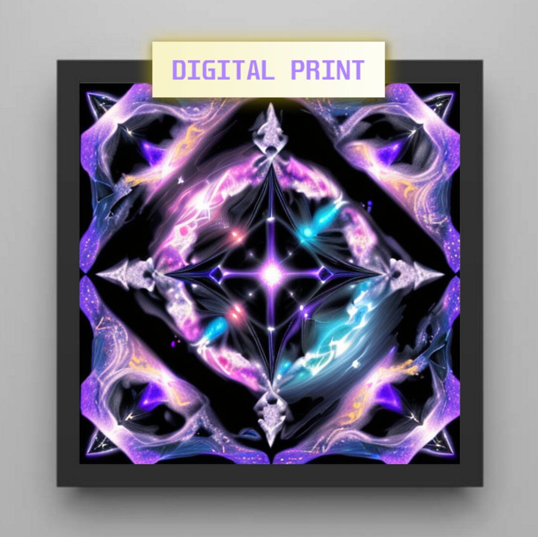 Quantum Distortion I Digital Download 300 PPI - Etsy