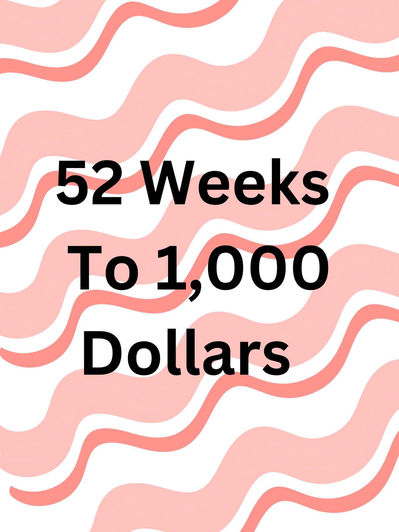 Pink Money Saving Challenge, Savings Tracker Printables, Saving Tracker ...