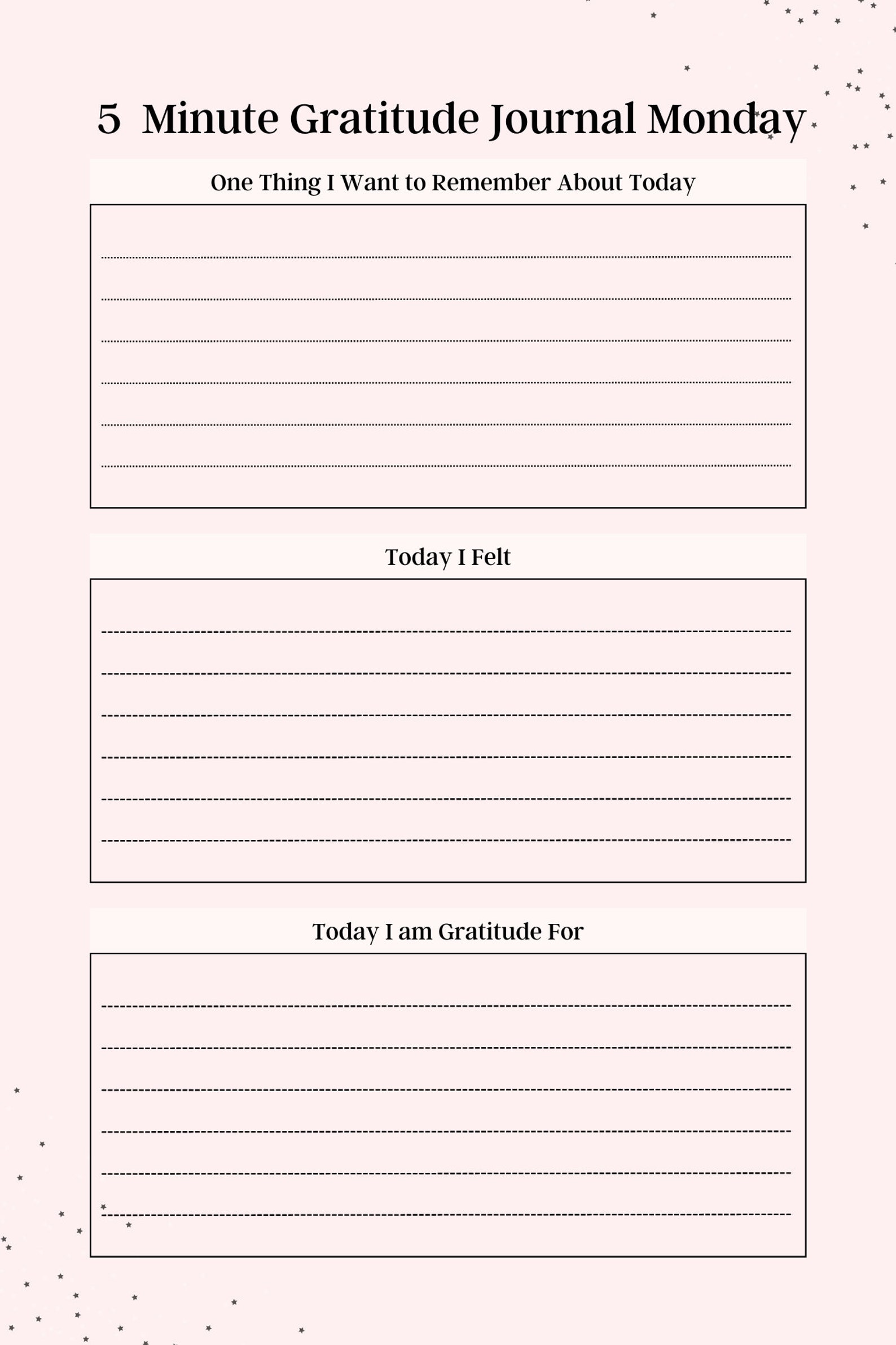 5 Minute Gratitude Journal, iPad Planner, ADHD Planner, Student Planner ...