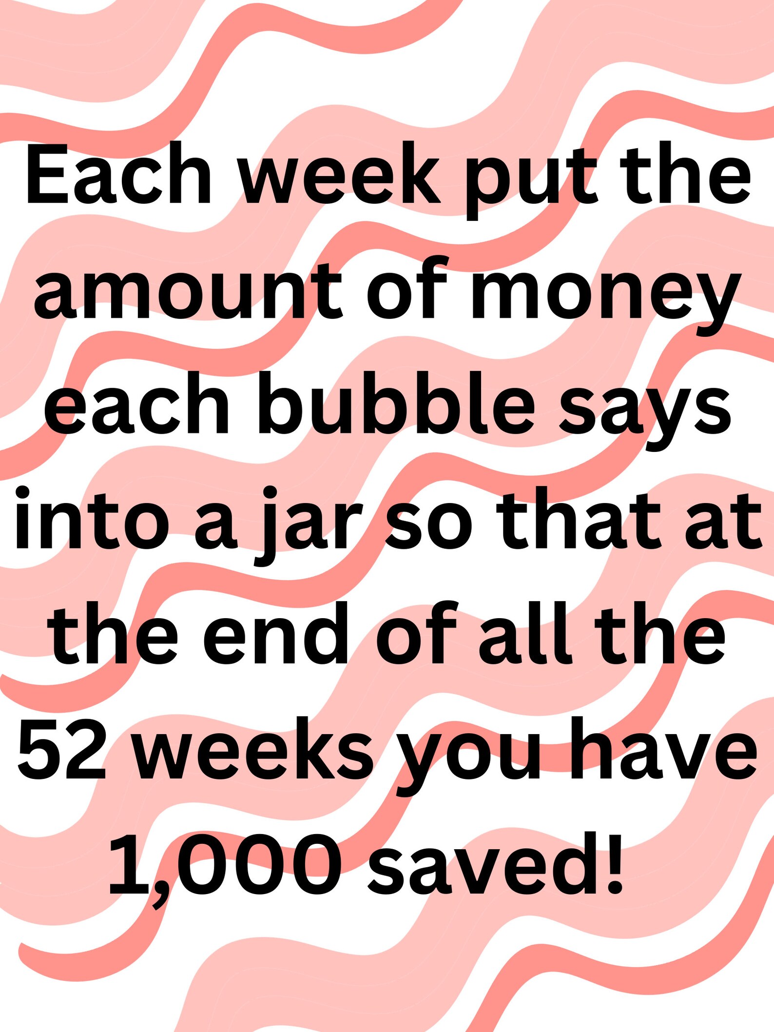 Pink Money Saving Challenge, Savings Tracker Printables, Saving Tracker ...