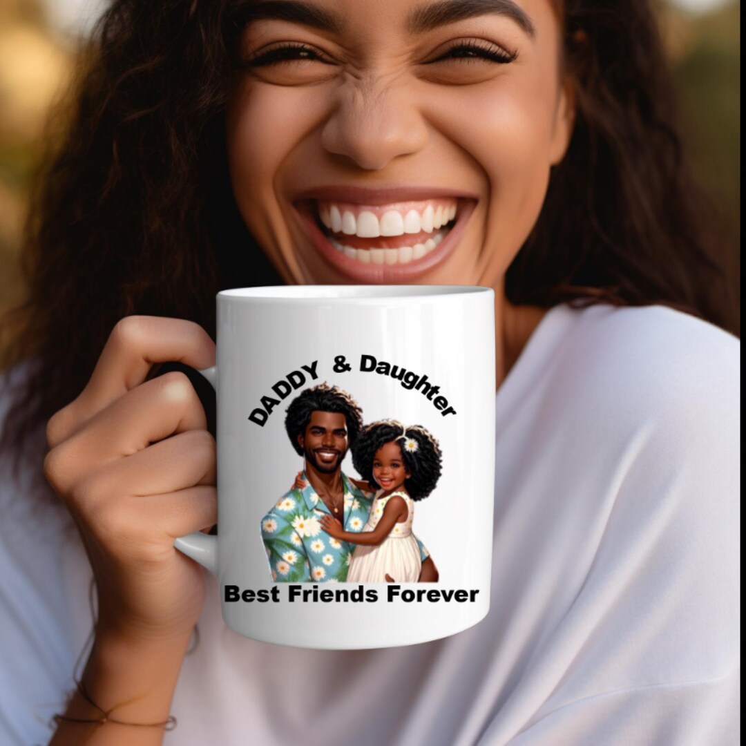 Father's Day Best Friends Forever Mug, White Ceramic Cup, Gift for Him ...
