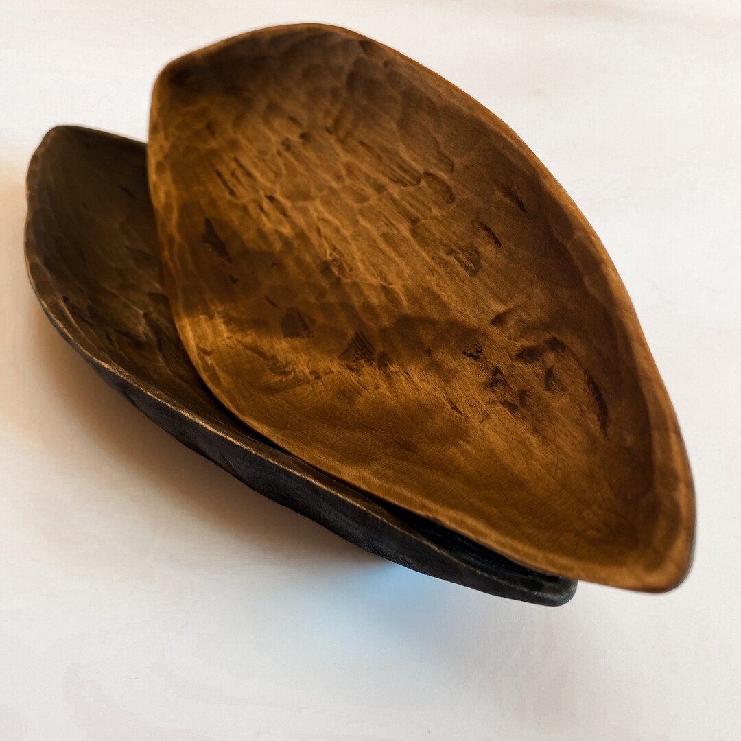 Wooden Small Fruit Bowl, Wooden Key Bowl, Farmhouse Wooden Tray, Hand ...