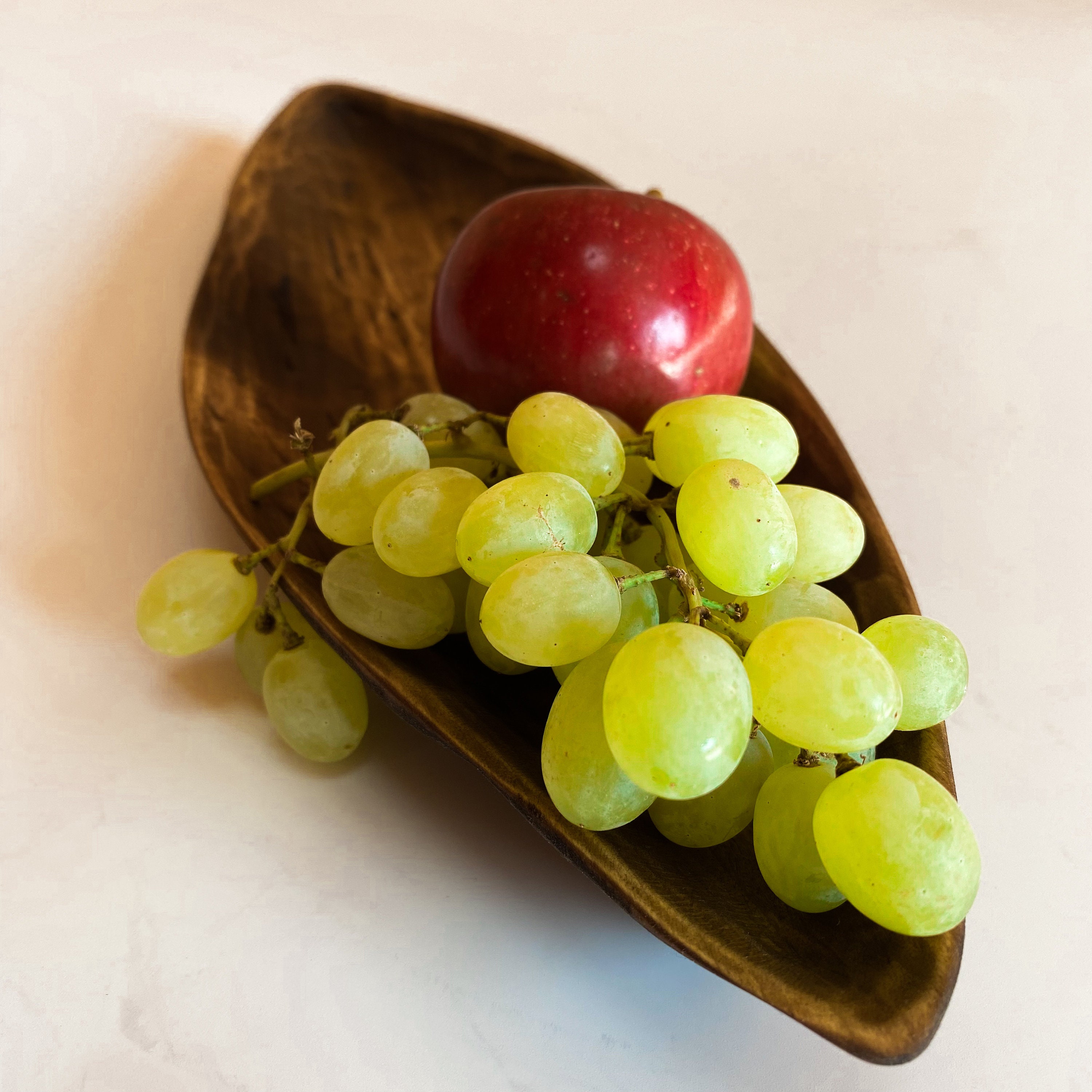 Wooden Small Fruit Bowl, Wooden Key Bowl, Farmhouse Wooden Tray, Hand ...