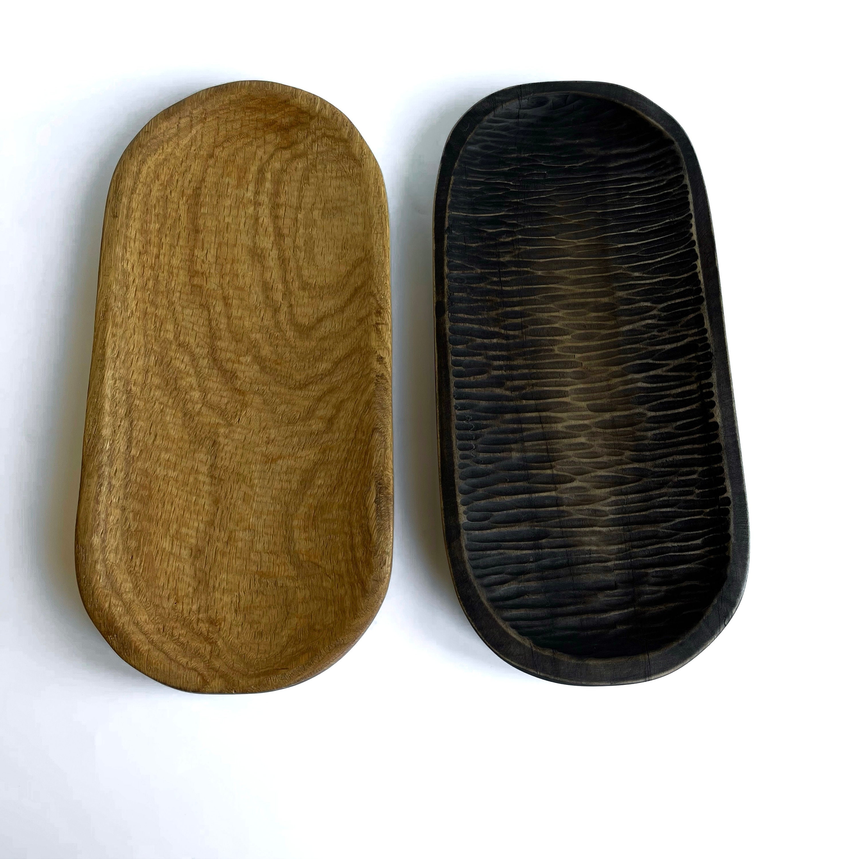 Rustic Dough Bowl, Black Bowl Filler, Hand Painted Bowl, Wood Dining ...