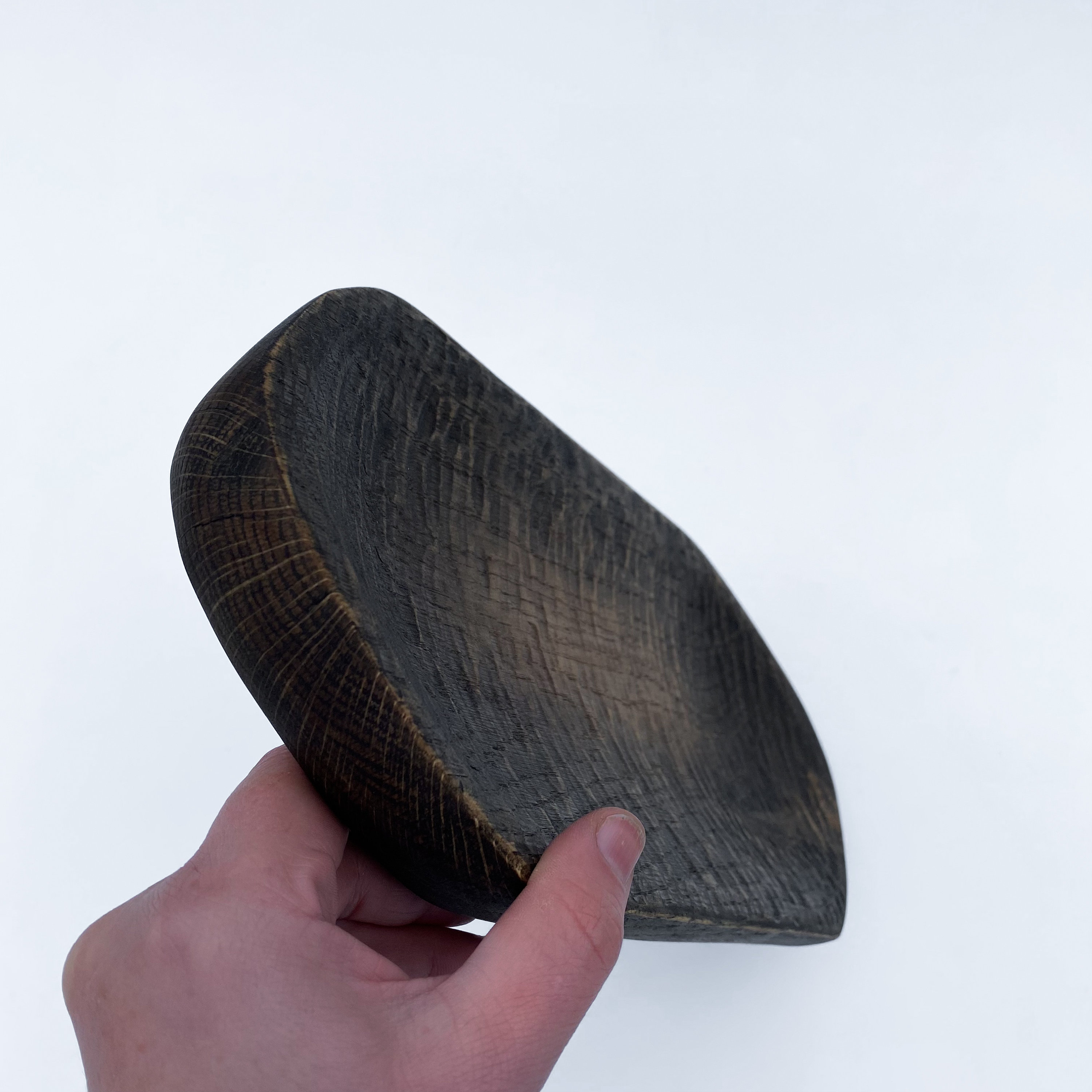 Wooden Long Bowl, Oval Wood Bowl, Black Wooden Bowl, Bowl Centrepieces ...