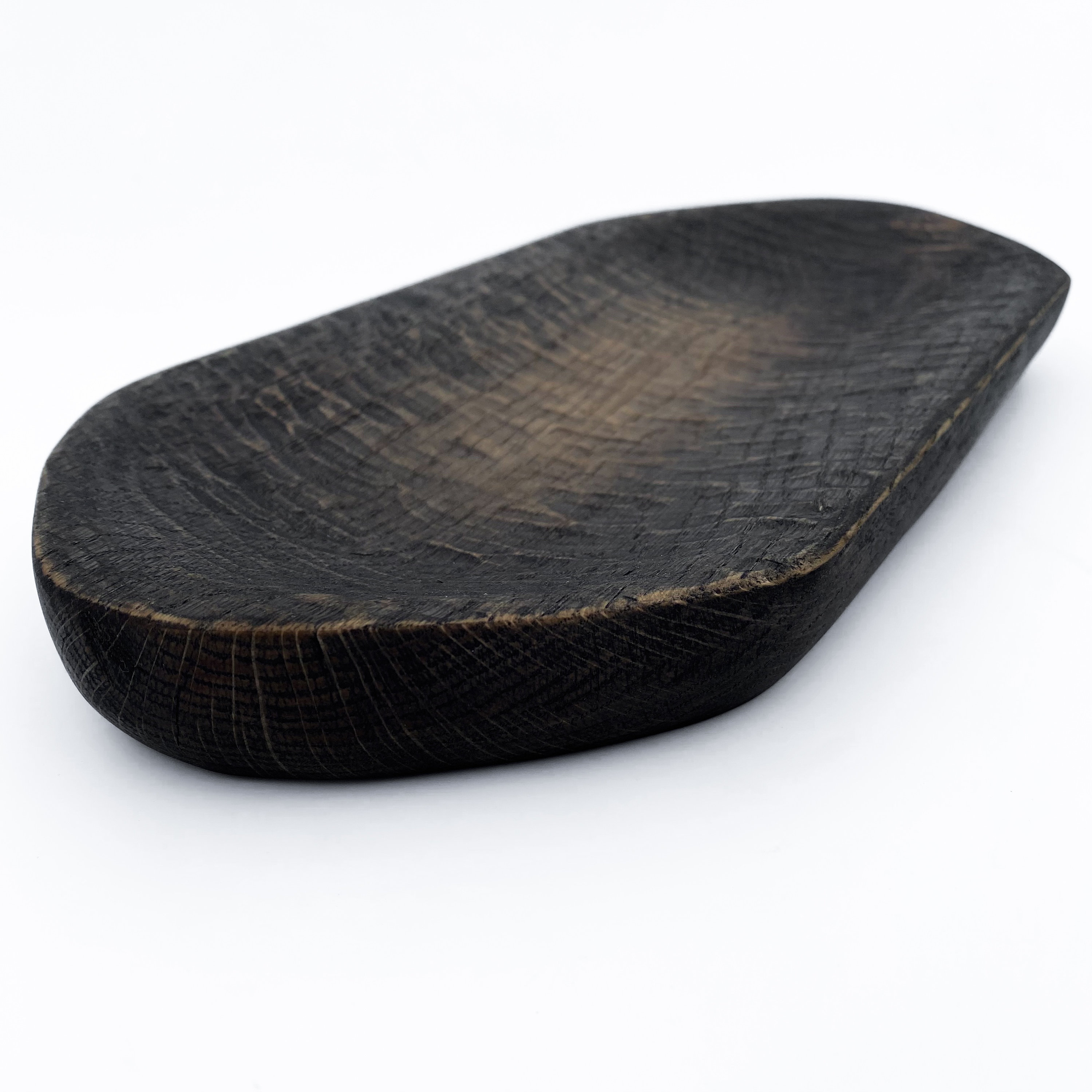Wooden Long Bowl, Oval Wood Bowl, Black Wooden Bowl, Bowl Centrepieces ...