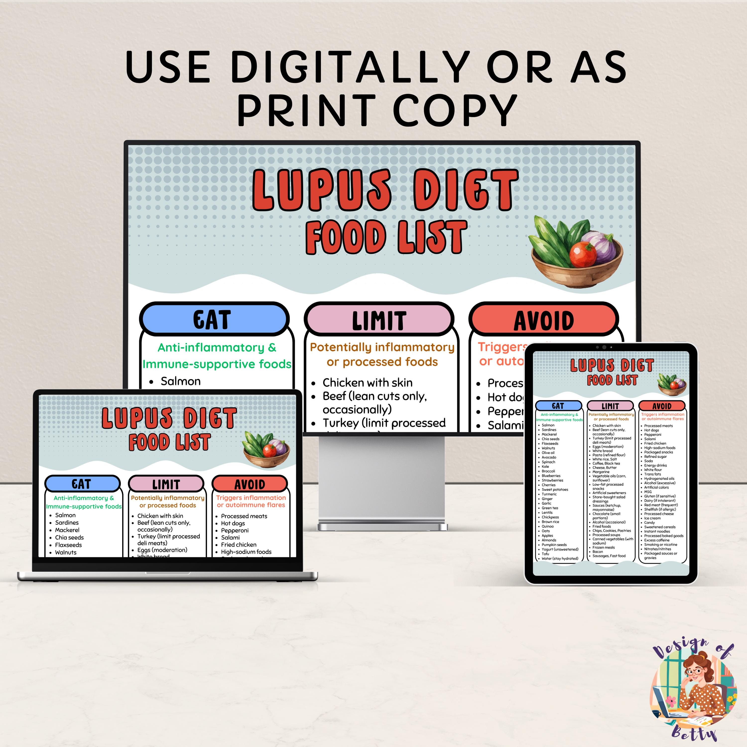 Lupus Food List, Lupus Foods to Avoid, Plan Your Diet and Manage Flare ...