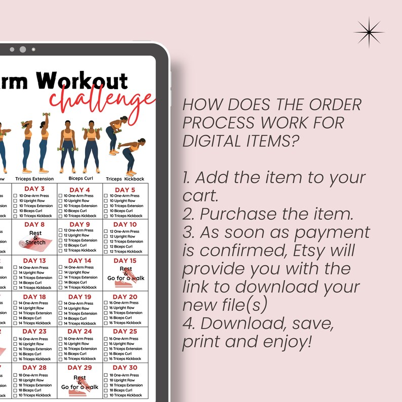 30 Day Arm Workout Challenge, Arm Workout Plan, Strengthen Arms ...
