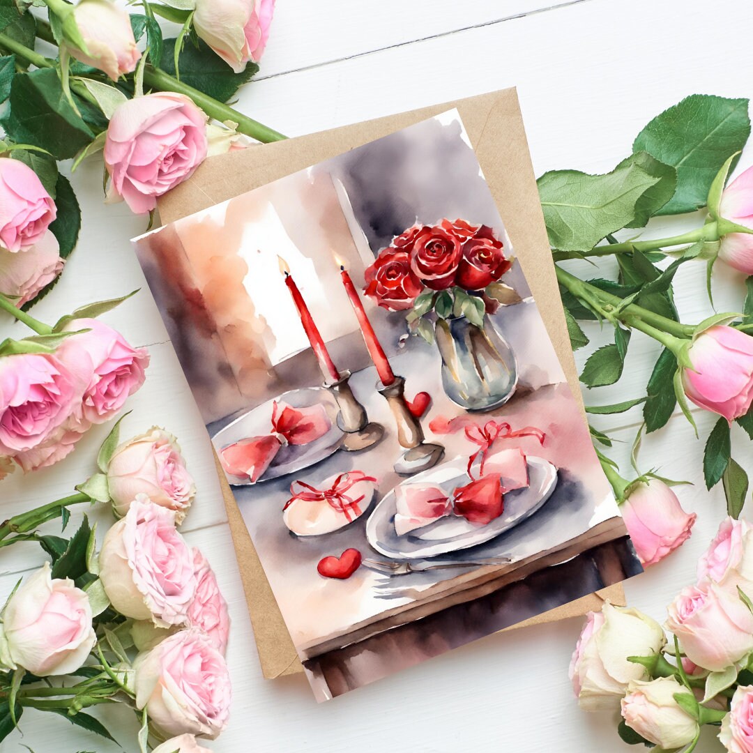 Happy Valentine's Day Card DIGITAL Download Printable Valentine's Card ...