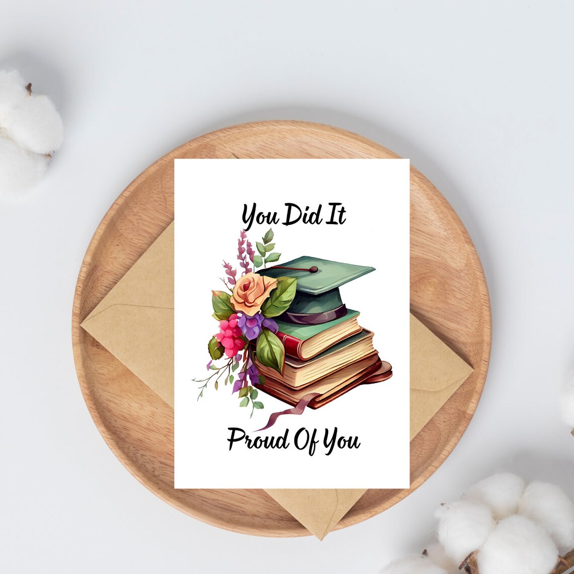 Minimalist Graduation Card Printable 2024 Graduate Congratulations ...
