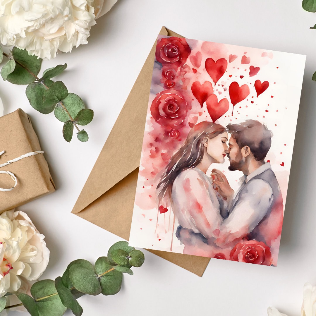 First Valentines Day Together Card, First Valentines Day Card for Him ...