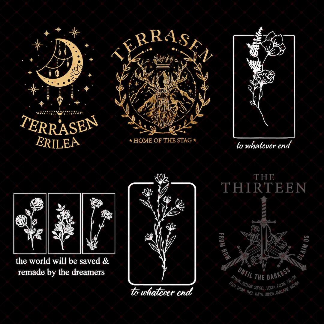 The Thirteen Throne of Glass PNG Sjm TOG Manon From Now - Etsy