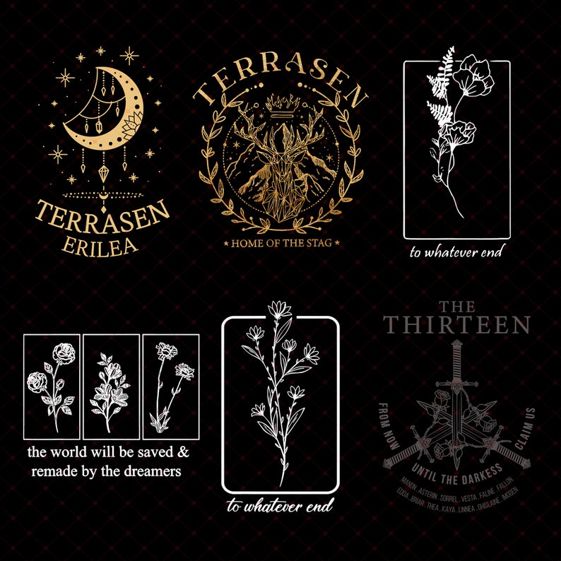 The Thirteen Throne of Glass PNG Sjm TOG Manon From Now - Etsy