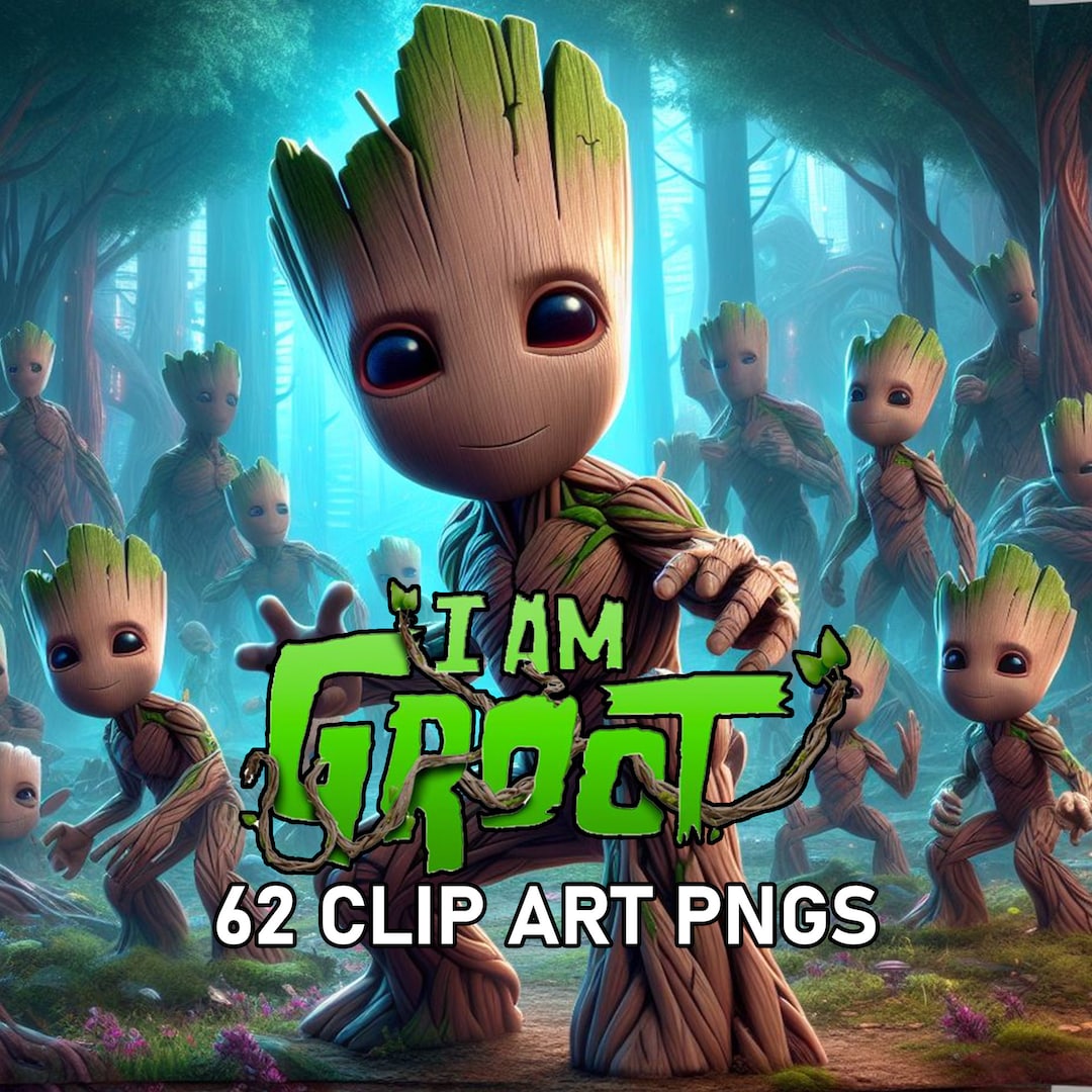 Groot PNG Groot Clipart Groot Tshirt Groot Art Groot Print Groot ...