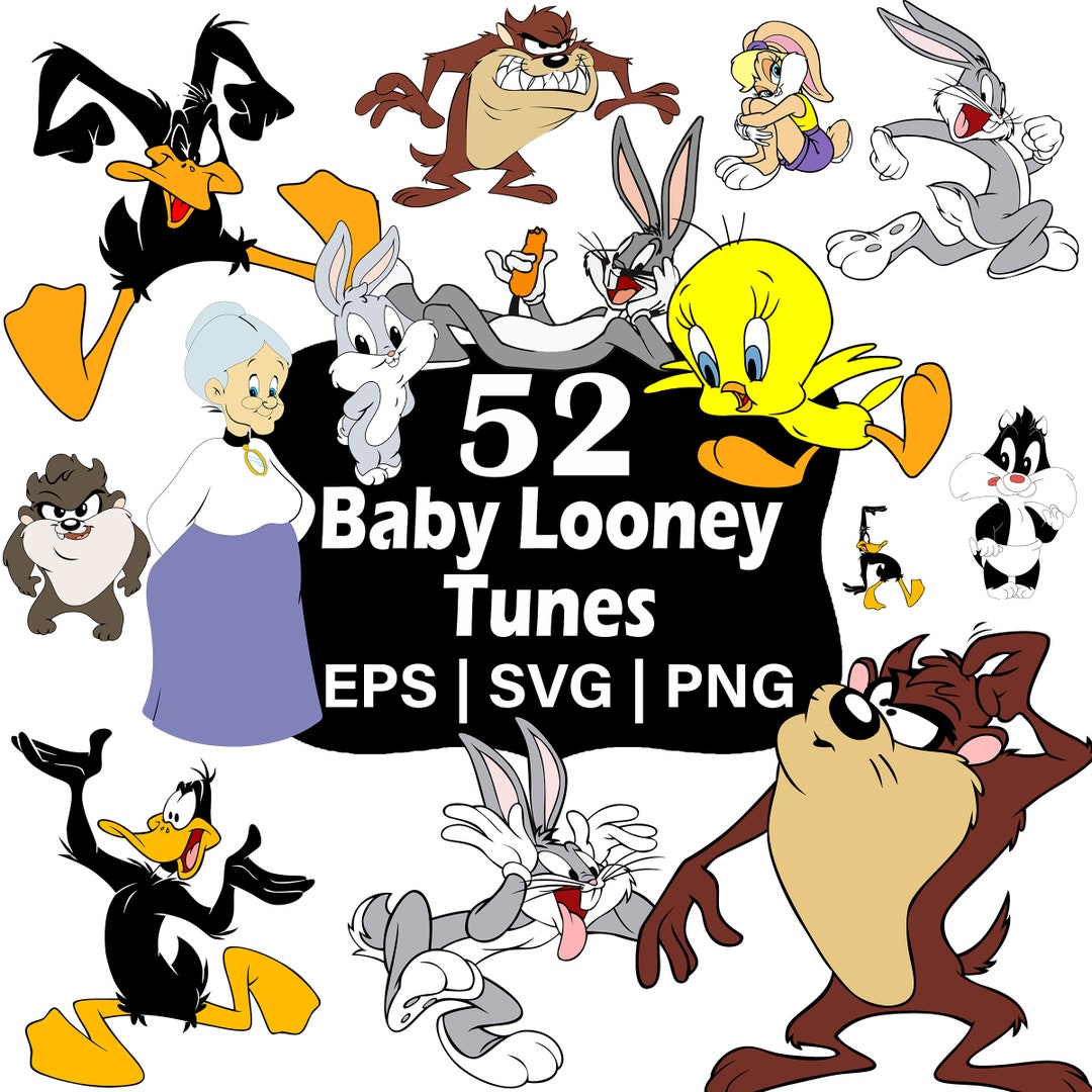 Looney Tunes SVG Looney Tunes Clipart Looney Tunes Birthday Svg Looney ...
