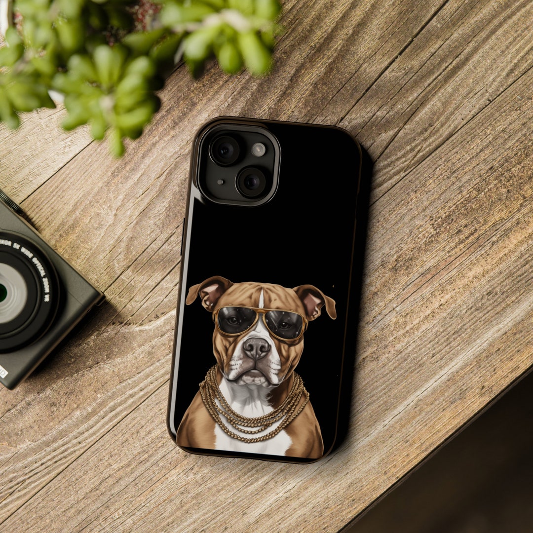 Pitbull iPhone Case Funny Dog Phone Case Dog Cell Phone Gift Dog Lover ...