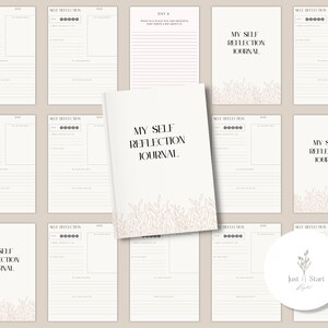 Self Reflection Journal Digital Printable for Daily Reflection and ...