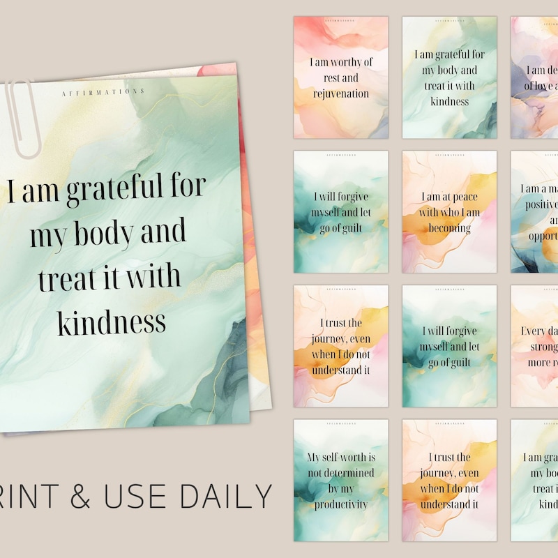 Mental Health Cards - Etsy