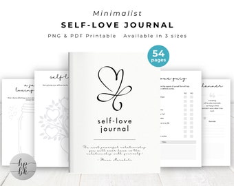 The Self-love Journal, Self Care Journal, Self Love Planner, Self Love ...