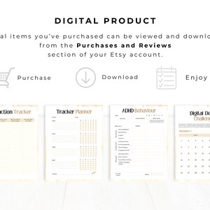 PLR / Resell ADHD Planner Commercial Use Editable and Printable, Focus ...