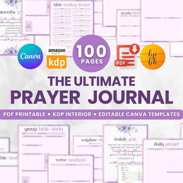 Devotional and Prayer Journal - Etsy