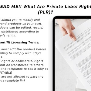 PLR / Resell ADHD Planner Commercial Use Editable and Printable, Focus ...