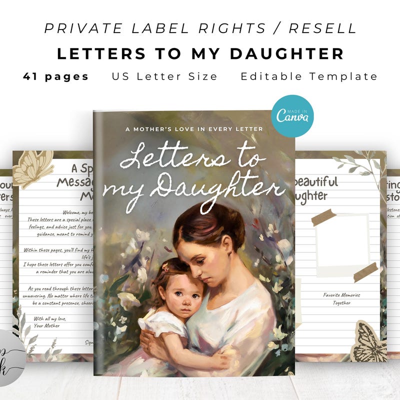 Letter to My Daughter - Etsy