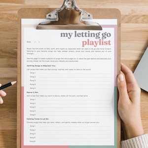 PLR / Resell Let That Sh*t Go Journal, Printable and Editable Template ...