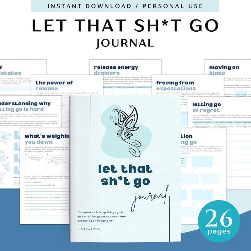 Curse of Letting Go Pdf Free - Etsy Canada