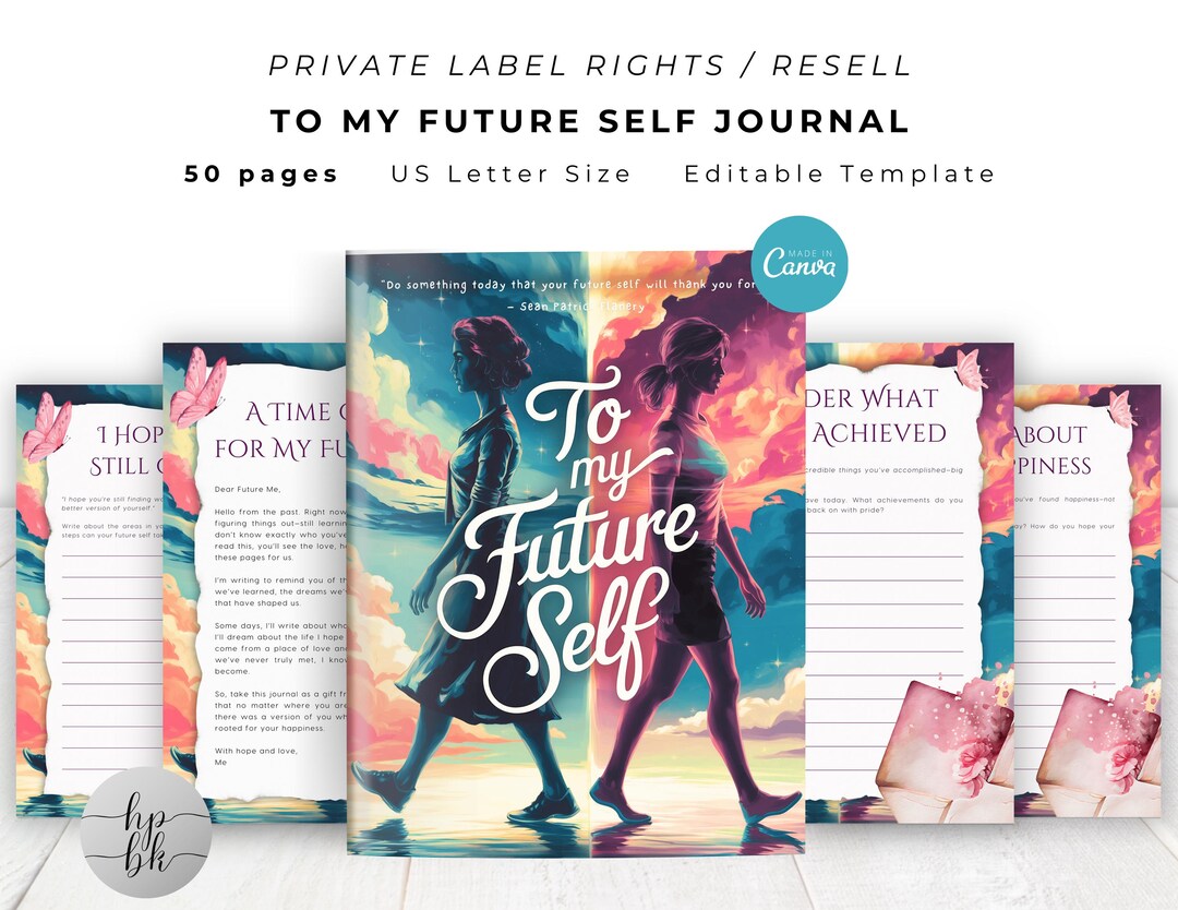 PLR / Resell to My Future Self Journal for Commercial Use, Printable ...