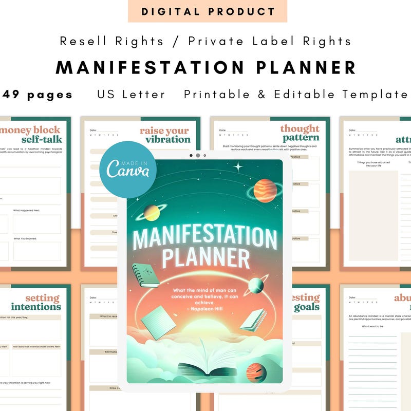 Manifestation Printable - Etsy