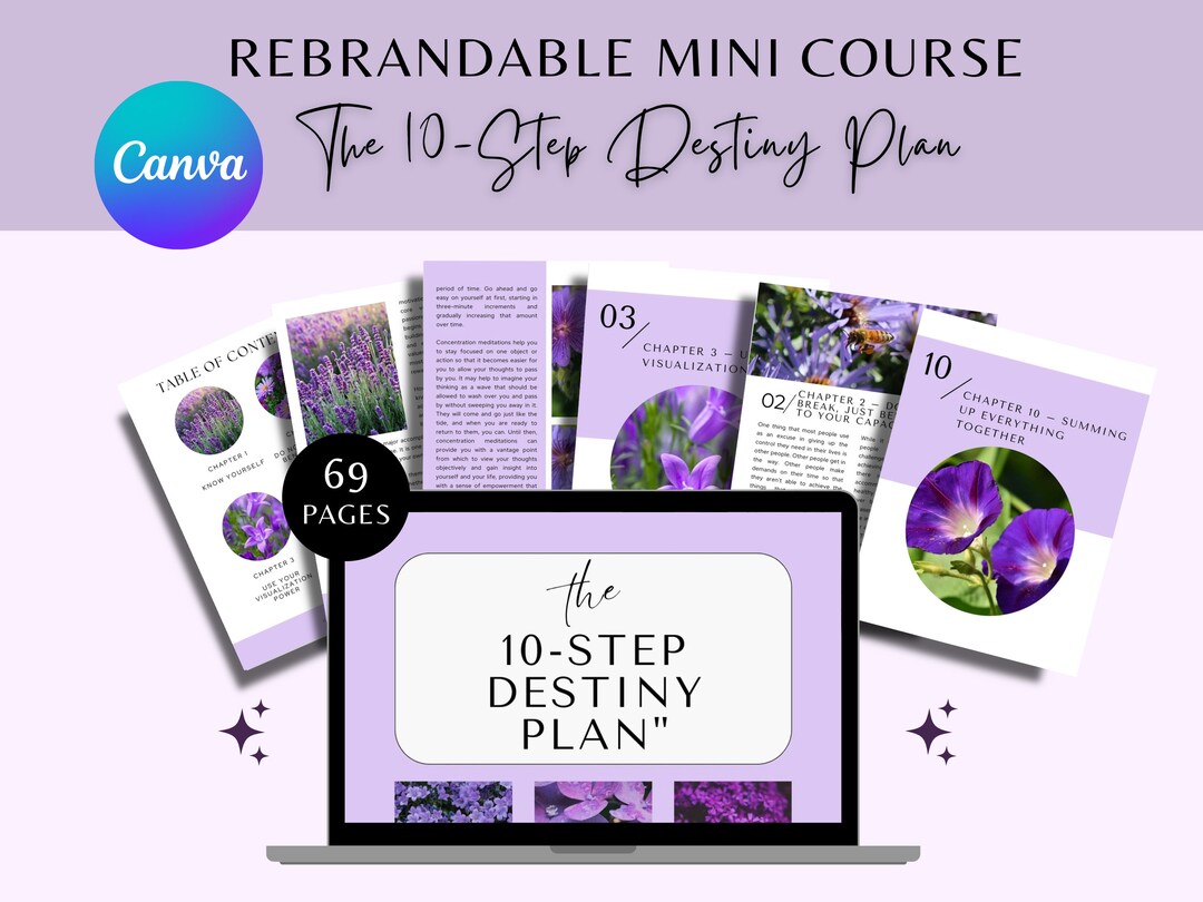 Done for You the 10-step Destiny Plan Brandable Coaching Program ...