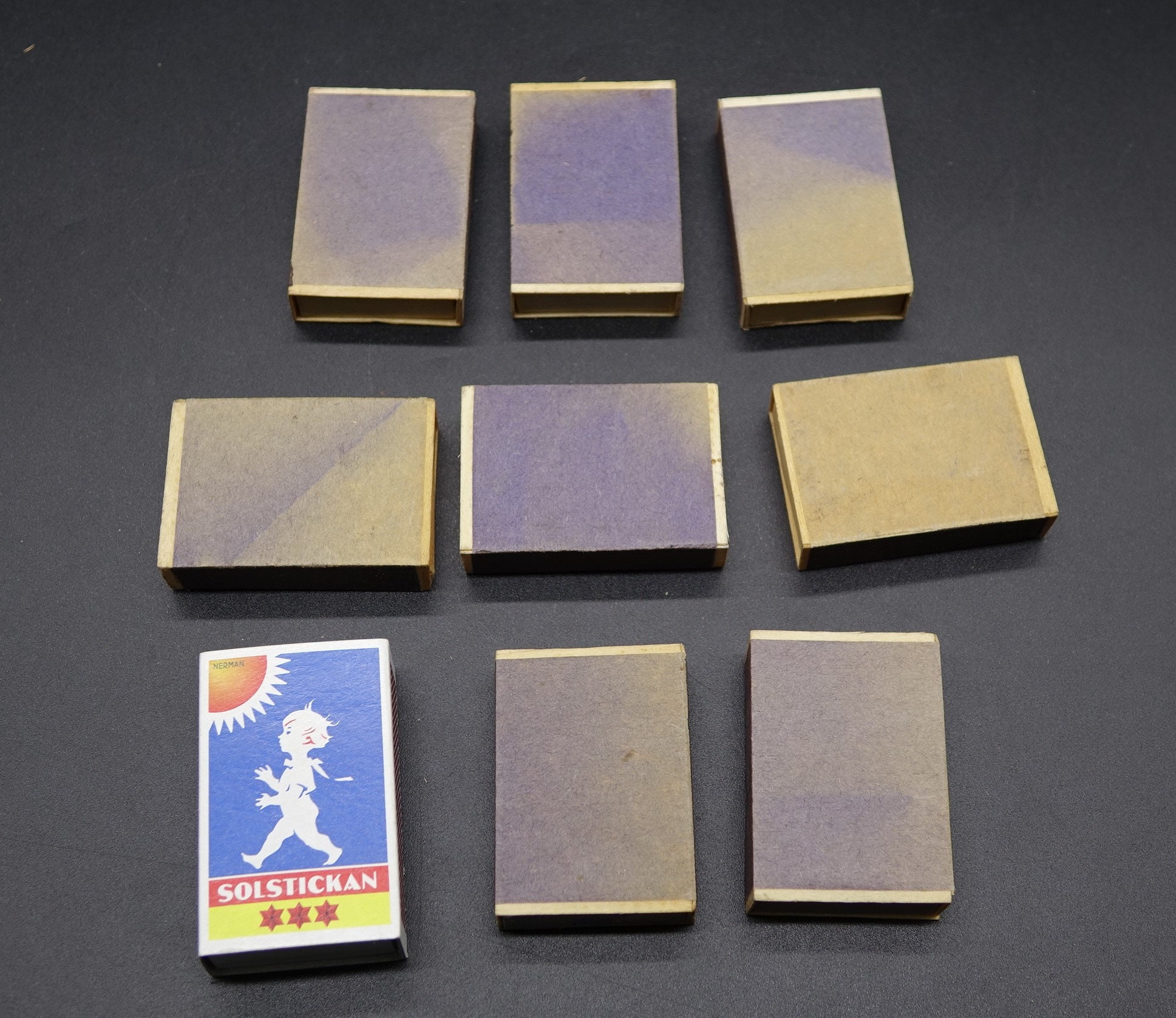 RARE Vintage Swedish made in Sweden Matchbox With Matches. Orginal ...