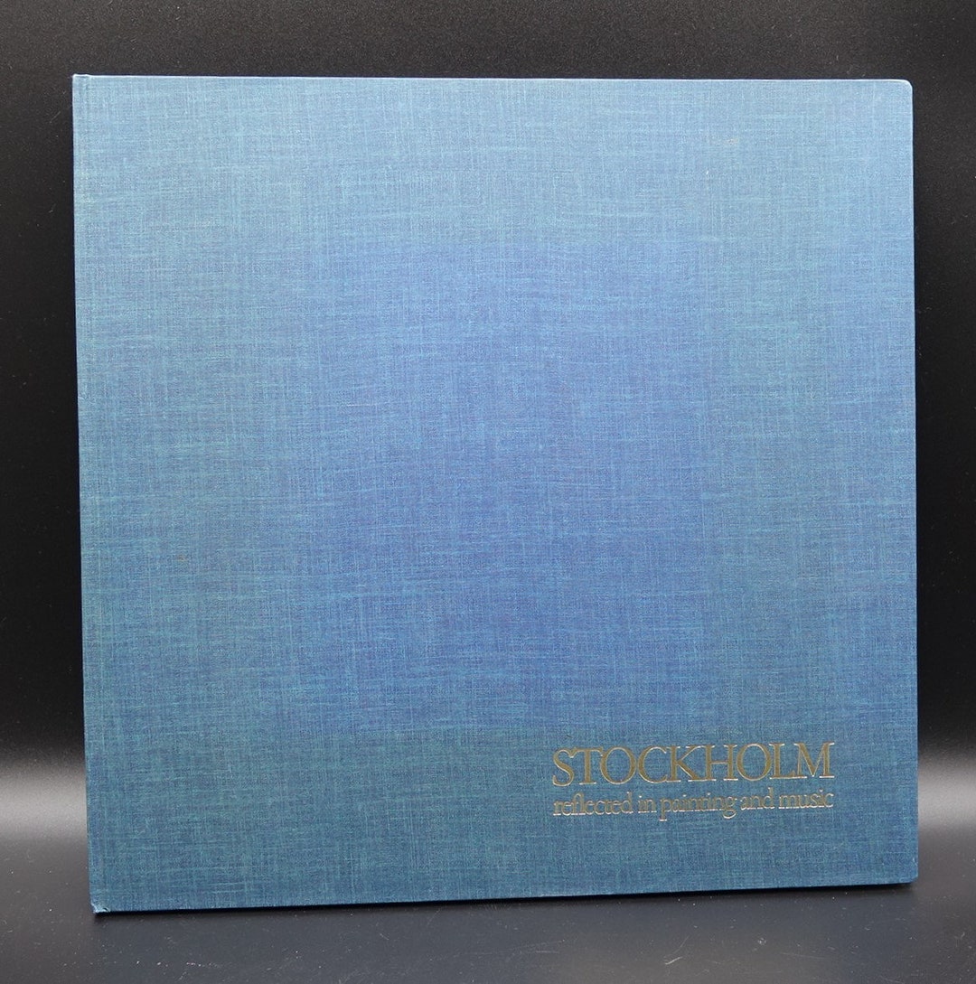 Vintage Book and LP in One. Stockholm Reflected in Painting and Music ...