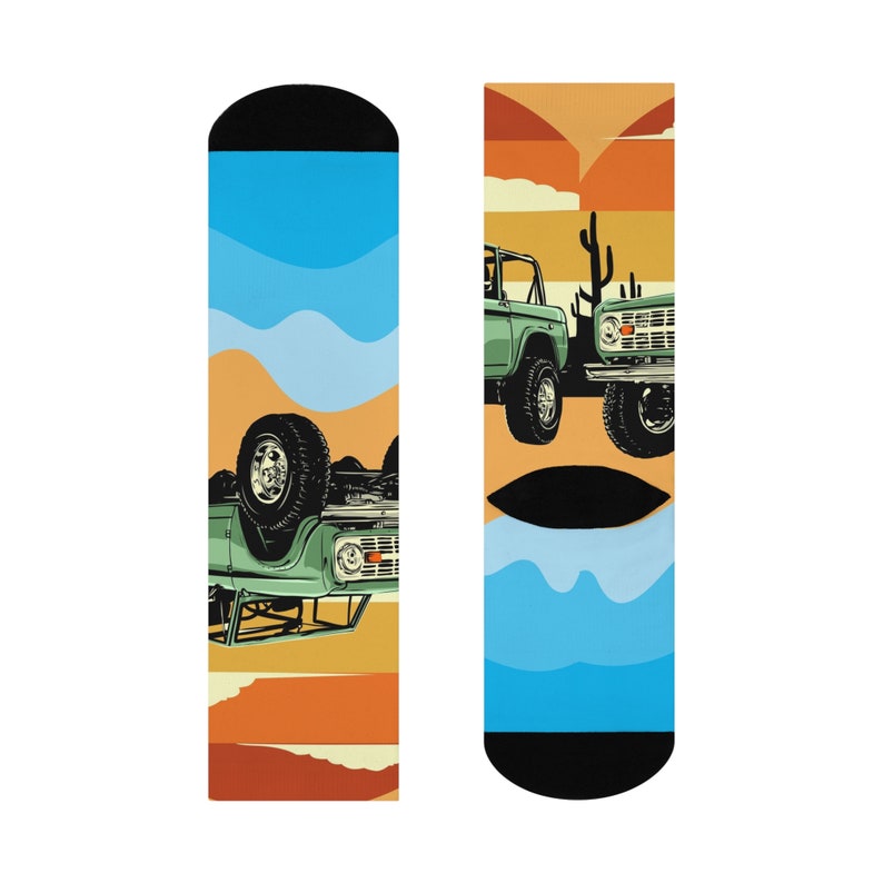 Desert Bronco Socks Off-road Adventure Cozy Durable Socks Perfect Gift ...