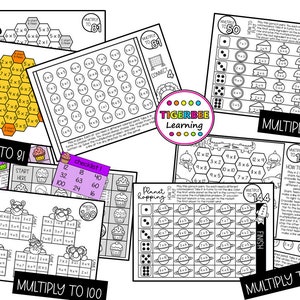 Multiplication Fact Fluency Games No Prep Printables - Etsy