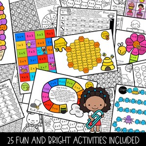 Multiplication Fact Fluency Games No Prep Printables - Etsy